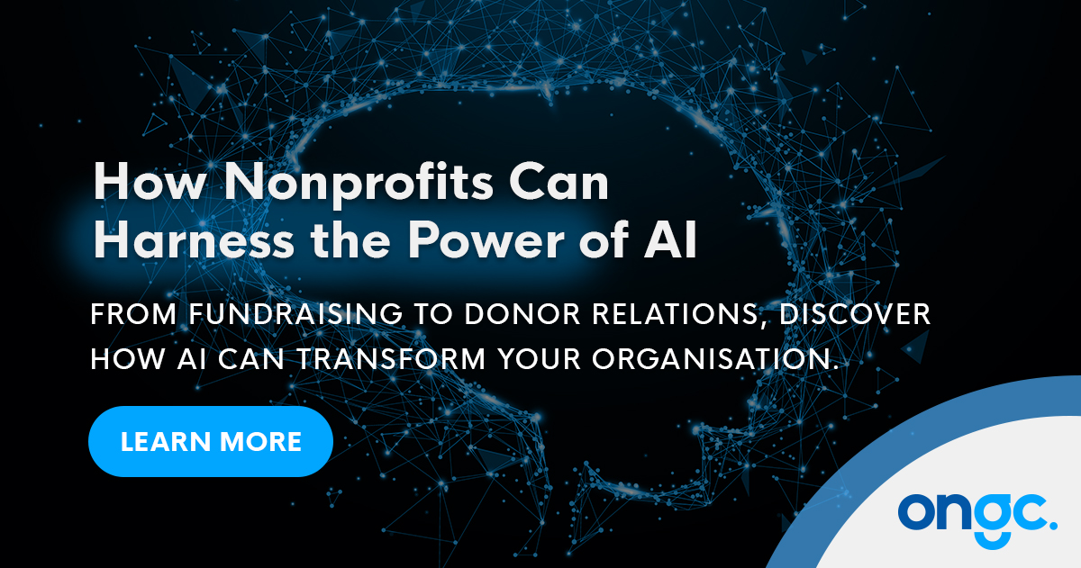 How to Harness the Power of AI for Nonprofit Organisations - ONGC